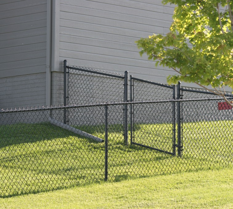 4' Galvanized Chain Link Complete Fence Packages – Pros America's Fence ...
