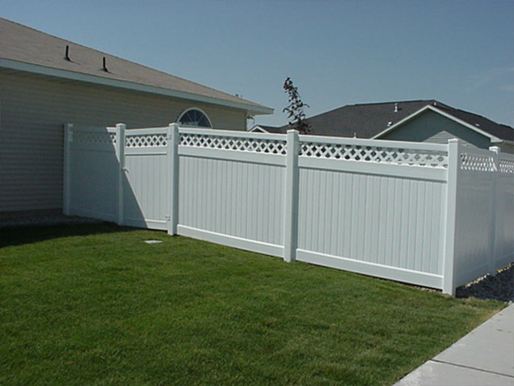 5' Privacy with Lattice AFC-021 – Pros America's Fence Store