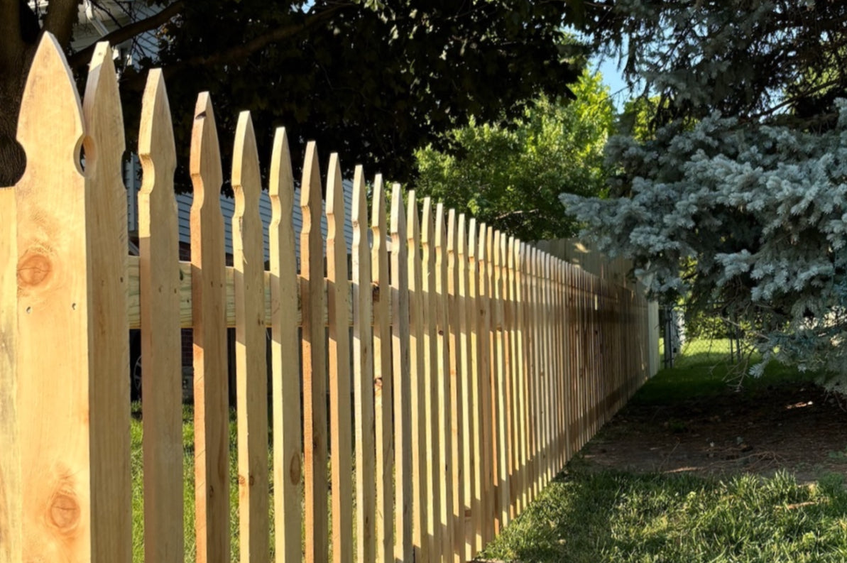 4' Wood French Gothic – Pros America's Fence Store
